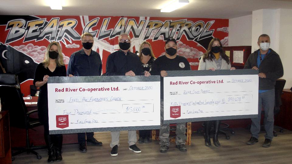 $50,678 donated to Bear Clan through Fuel Good Day! | Red River Co-op