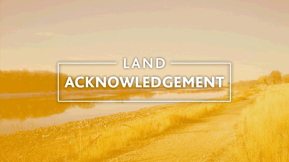 Land Acknowledgement Signage | Red River Co-op